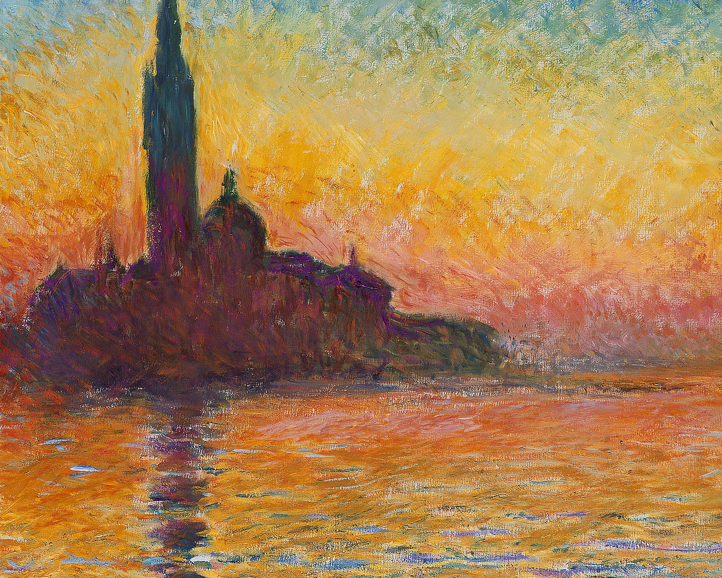 Take A Look About Claude Monet San Giorgio Maggiore At Dusk