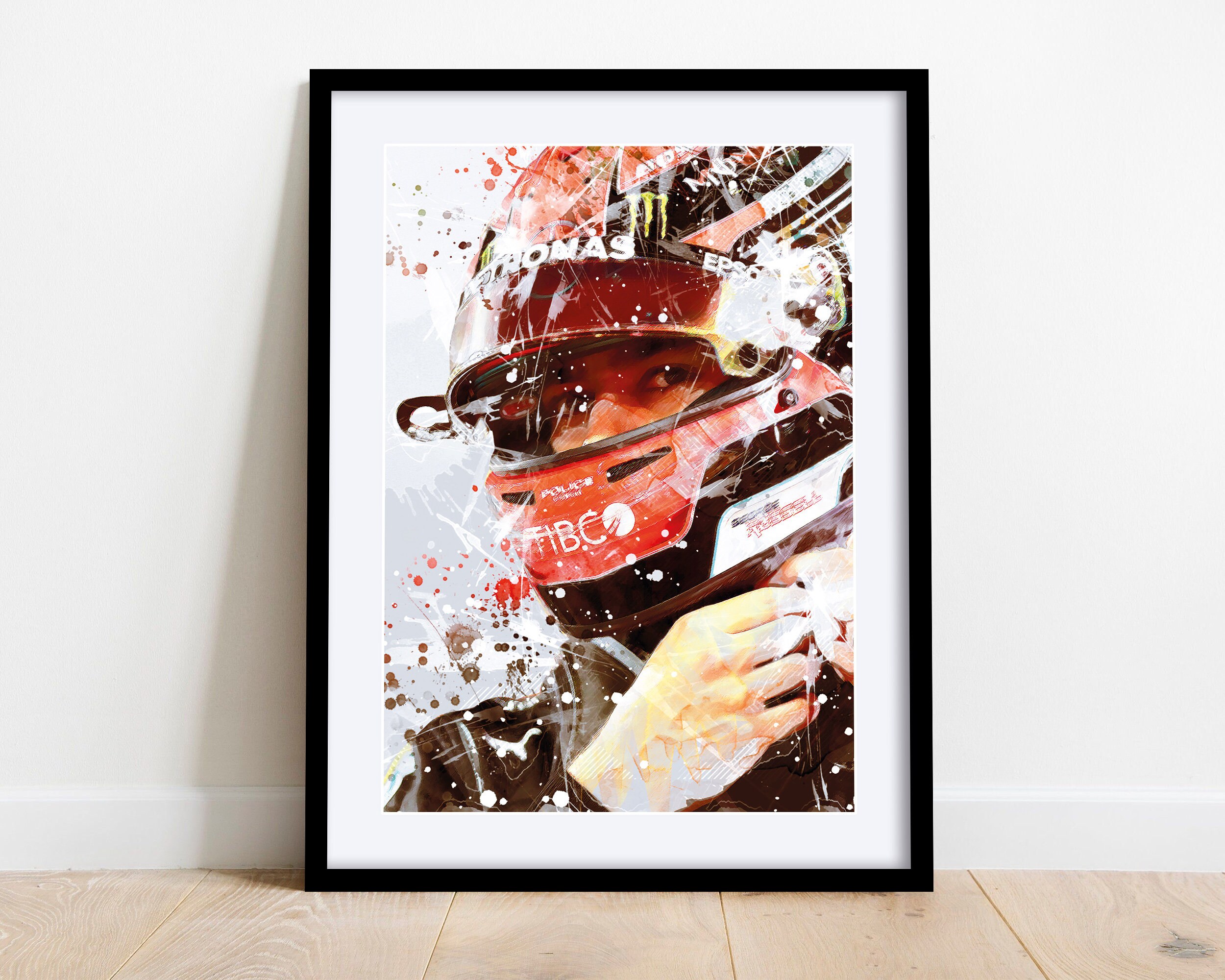 George Russell Art Print 3 Mercedes F1 Formula 1 Sport | Etsy