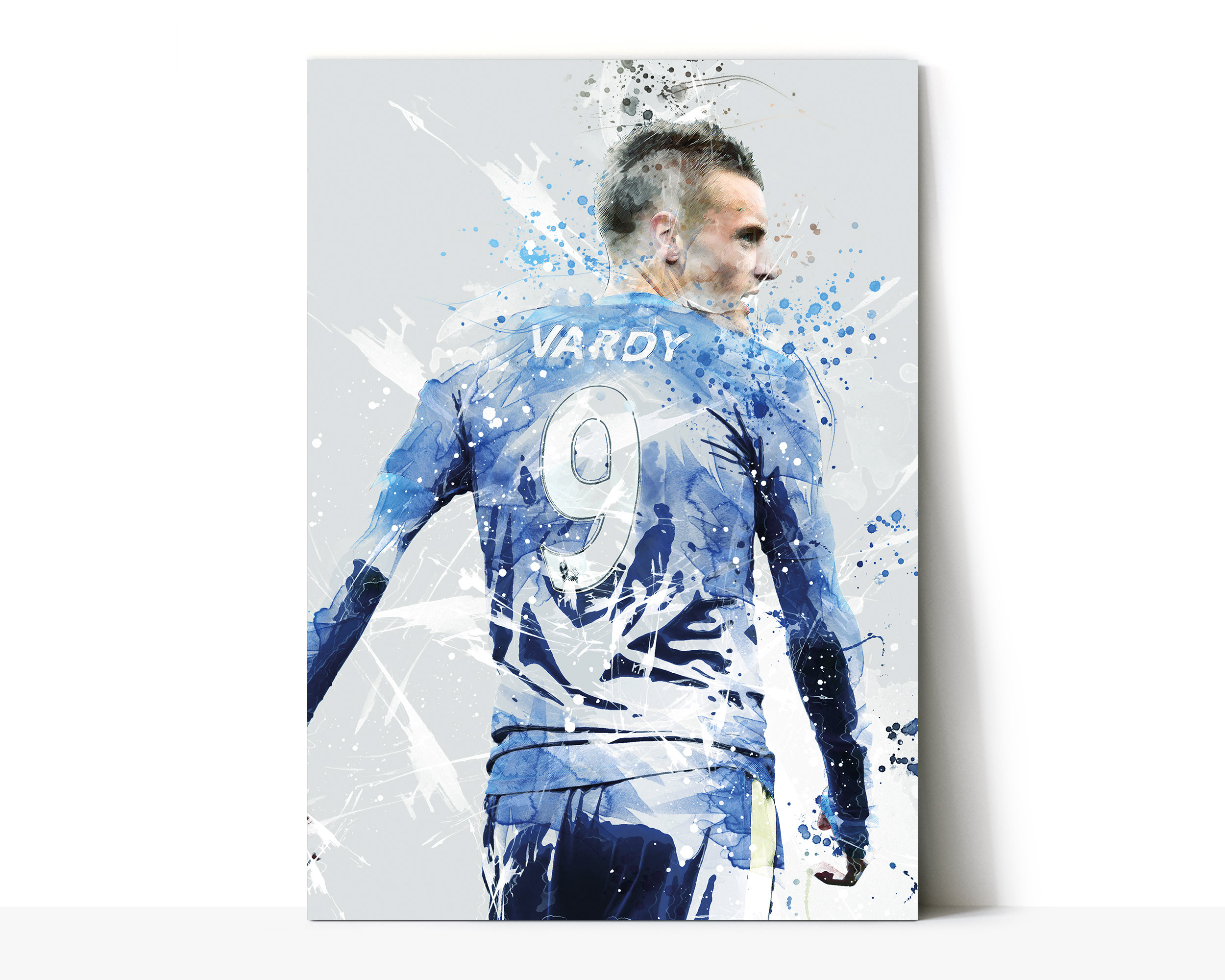 Jamie Vardy Art Print Leicester City Football Sport Gift | Etsy UK