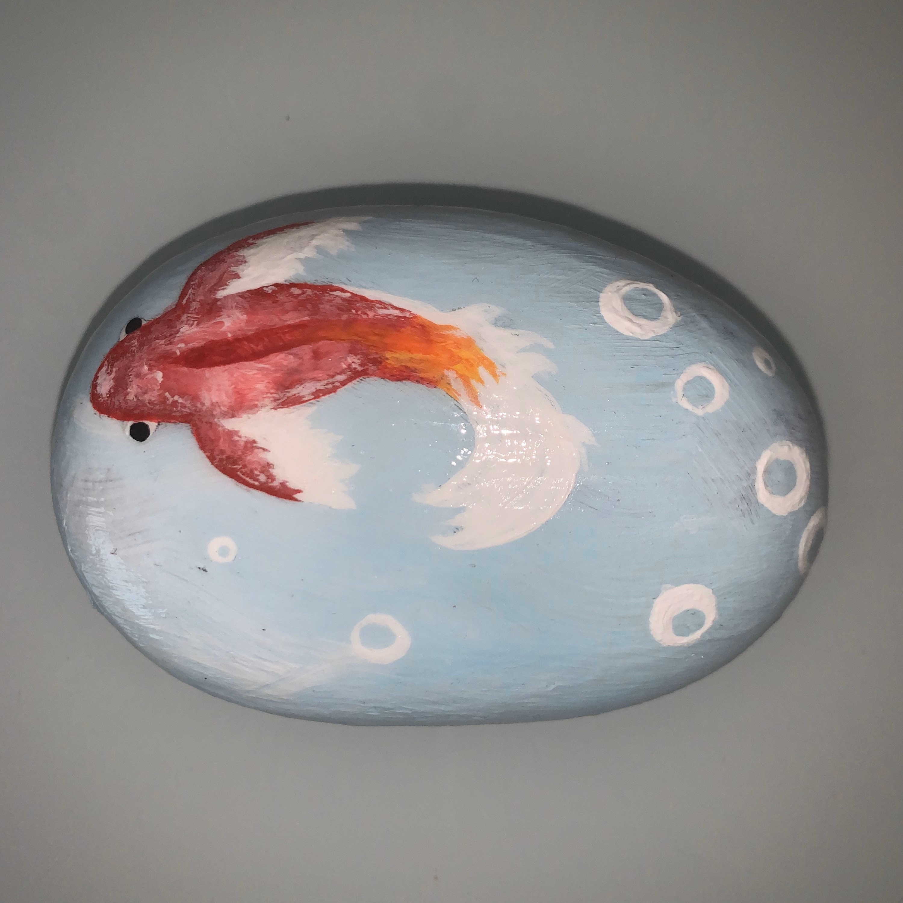 Koi Fish Stone - Etsy