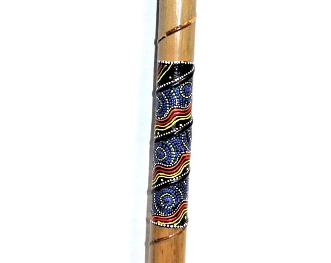 Rain Stick 23.5" Musical Instrument for Meditation Painted - Etsy