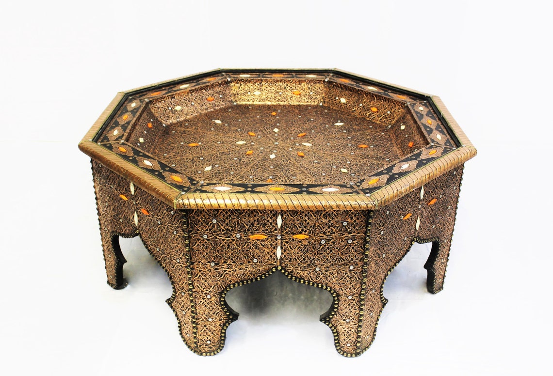 Moroccan Copper Table - Etsy