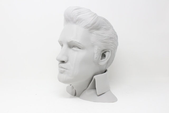 Elvis Presley Headphone Stand Elvis Presley Paintable Bust | Etsy