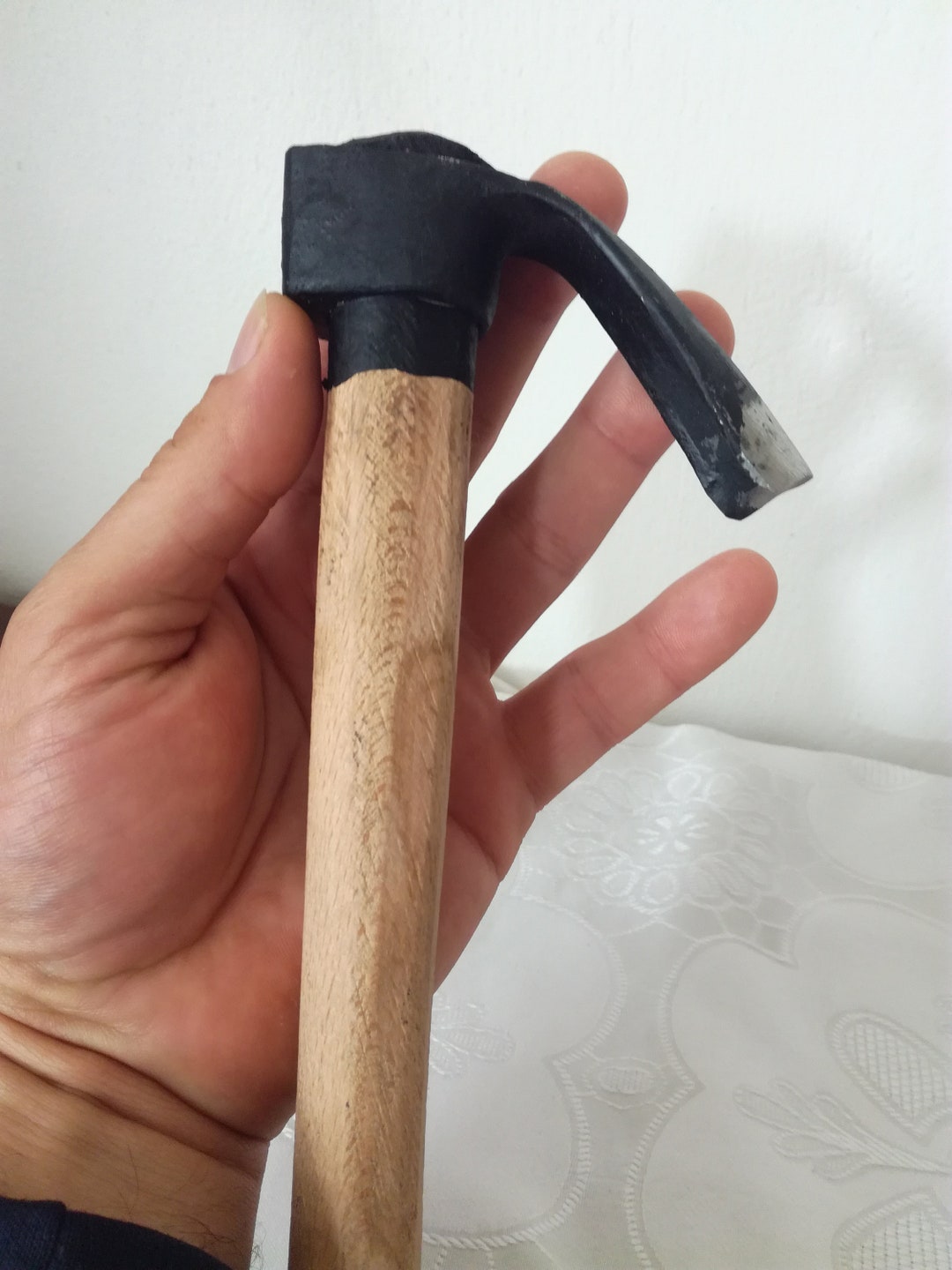 1 Mini Curved Boat Bowl Maker Adz Adze Wrought Blade Woodorking ...