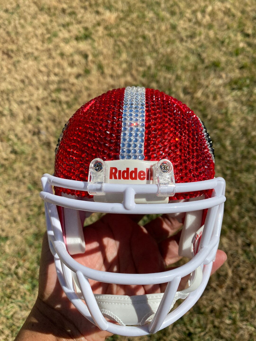 Custom Blinged Georgia Mini Helmet - Etsy