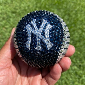 New York Bling Bedazzled Baseball - Etsy