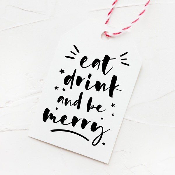 Eat Drink and Be Merry - Etsy