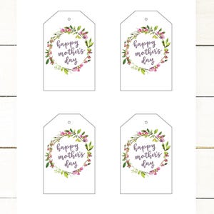 Mother's Day Gift Tags | Printable Mother's Day Tags | Happy Mothers ...