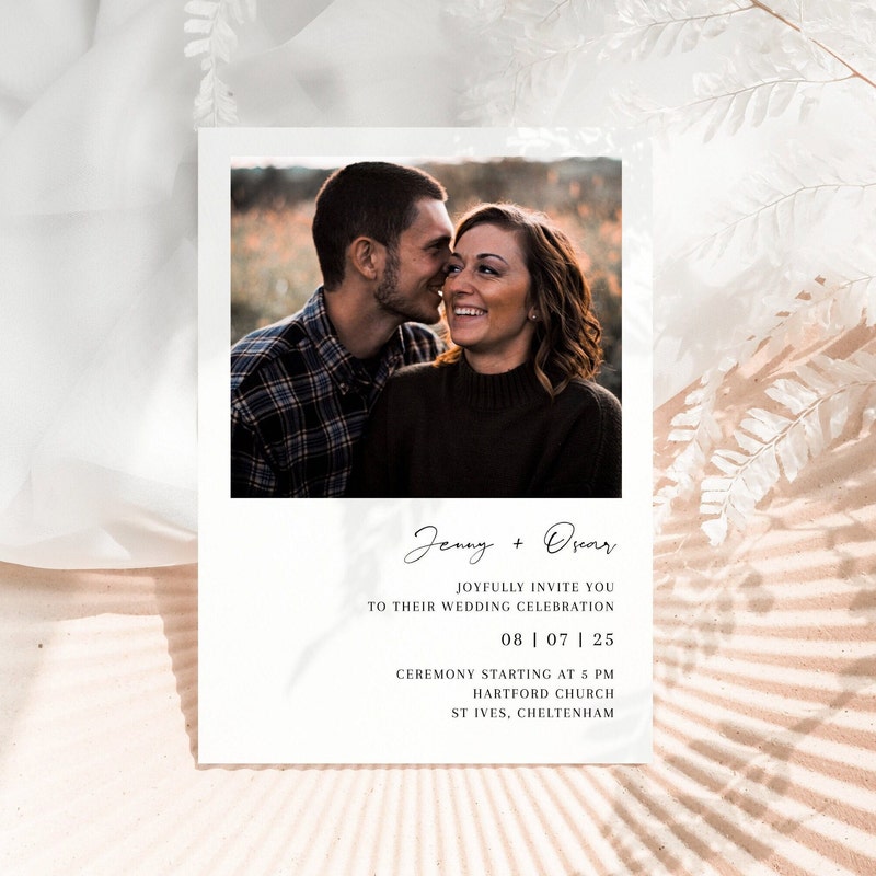 Double Sided Invites - Etsy