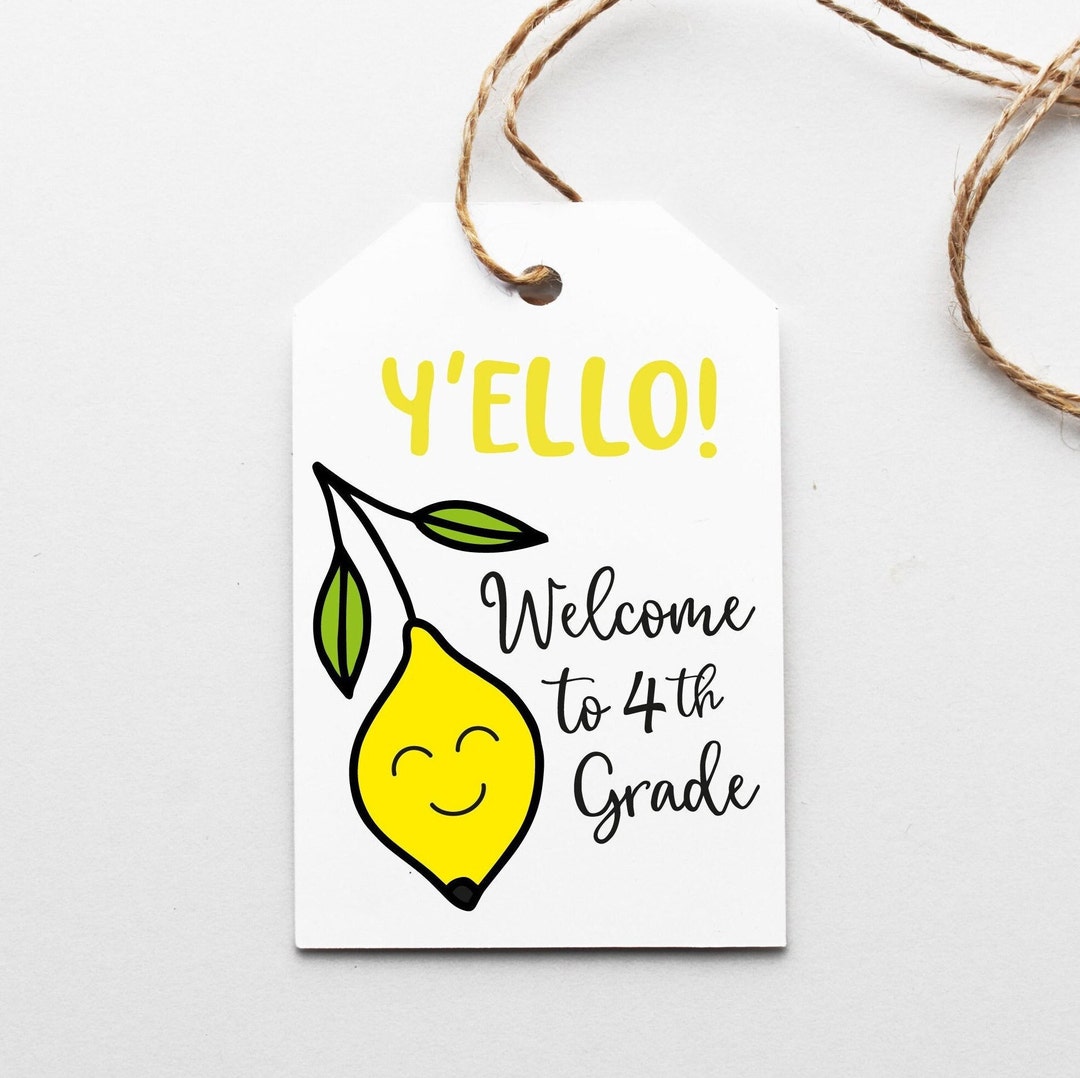 Back to School Tags | Welcome to School Gift | First Day of School ...