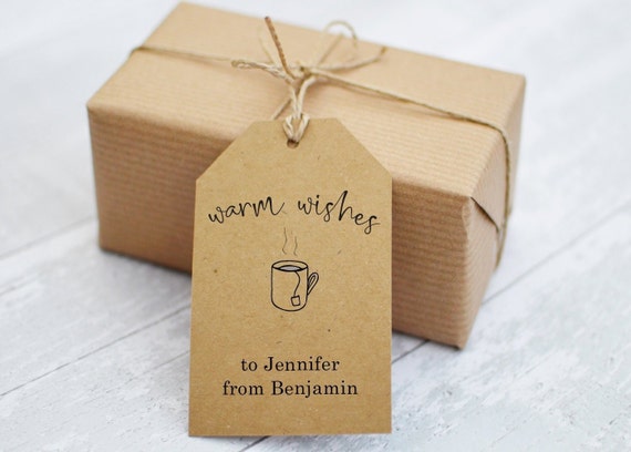 Warm wishes gift tag, Christmas tags, Holiday gifts, Printable ...