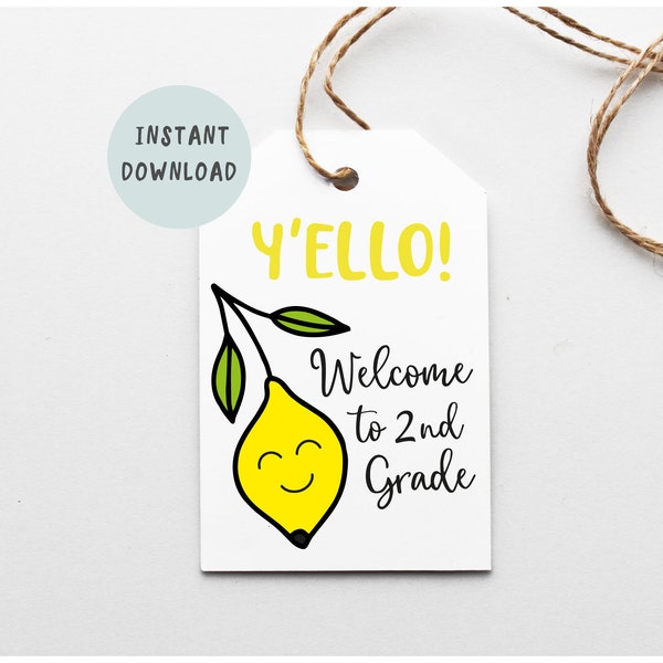 Back to School Gift Tags - Etsy