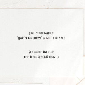 Happy Birthday Tag | Personalized Gift Tags | Printable Birthday Tag ...