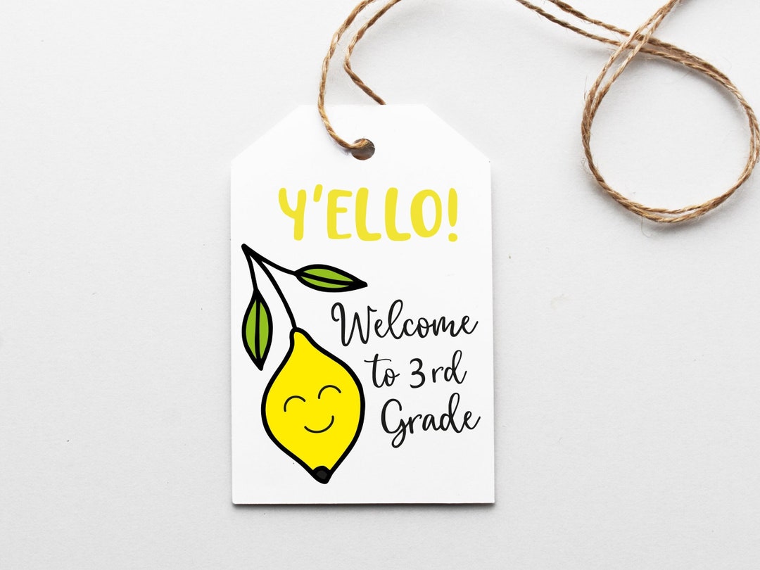 Back to School Tags | Welcome to School Gift | First Day of School ...