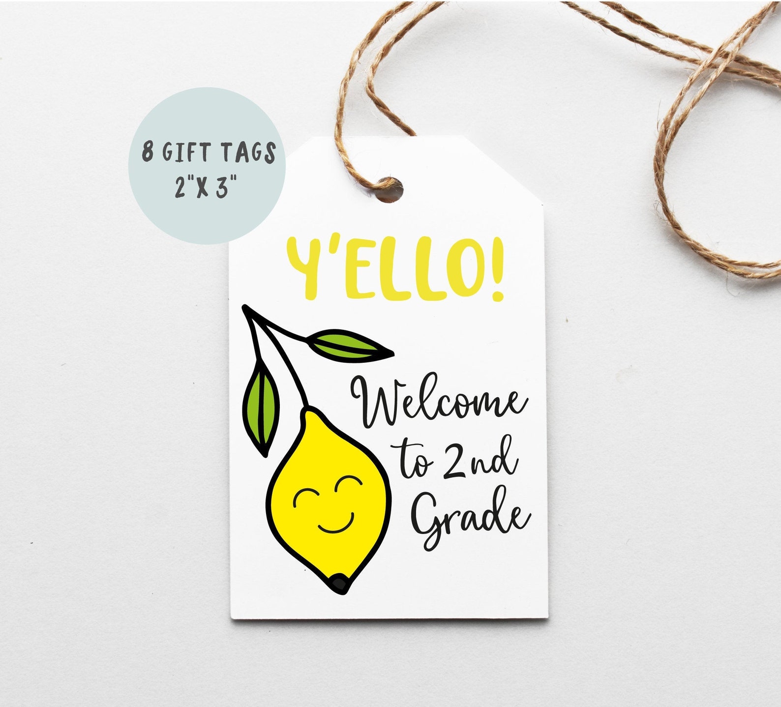 Back to School Tags Welcome to School Tags for Treat Bags - Etsy