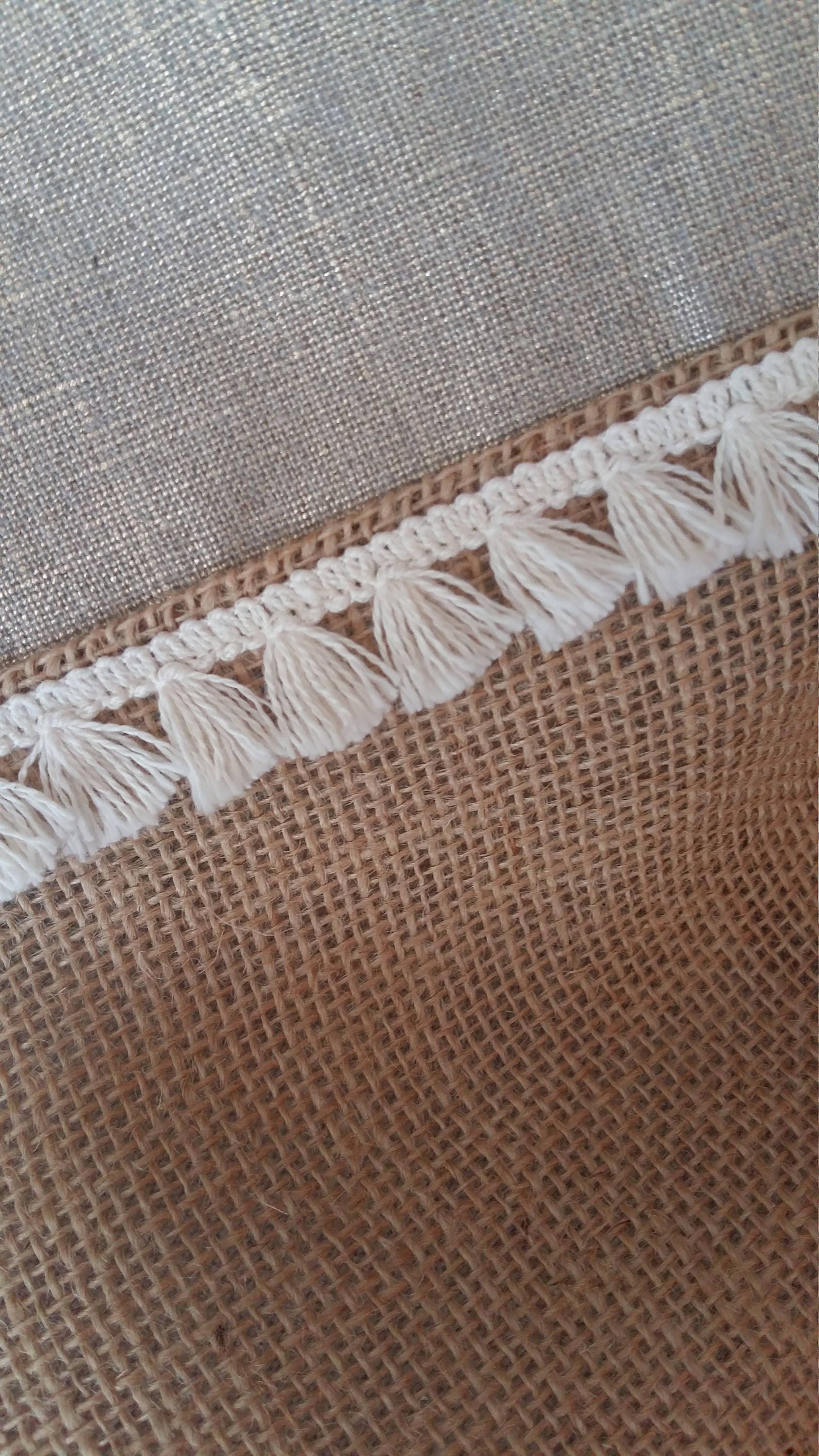 Tote Bag Golden Star Burlap Iridescent Linen - Etsy