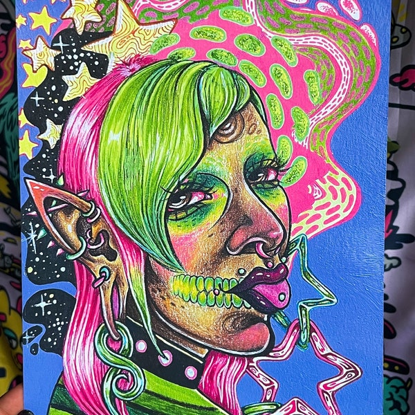 Riot Grrrl Art Print - Etsy