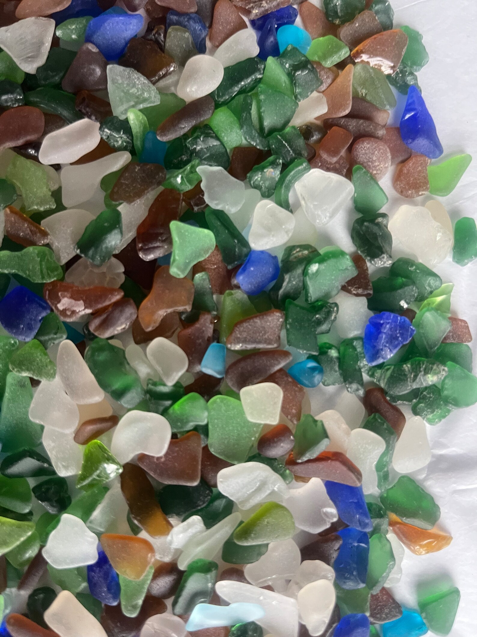 Mini Sea Glass Pieces (bulk) - Etsy