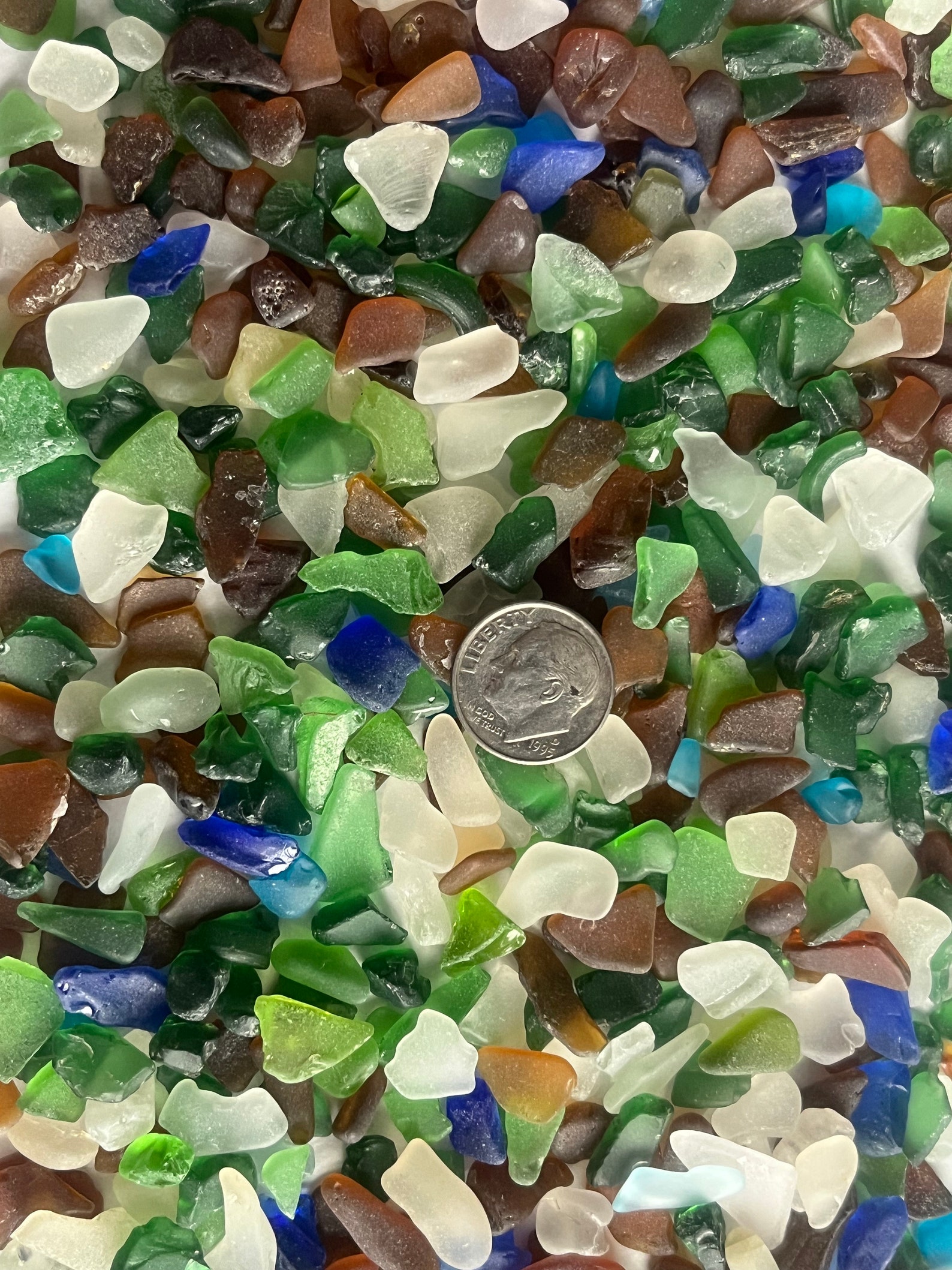 Mini Sea Glass Pieces (bulk) - Etsy