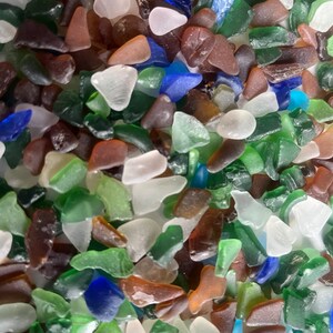 Mini Sea Glass Pieces (bulk) - Etsy