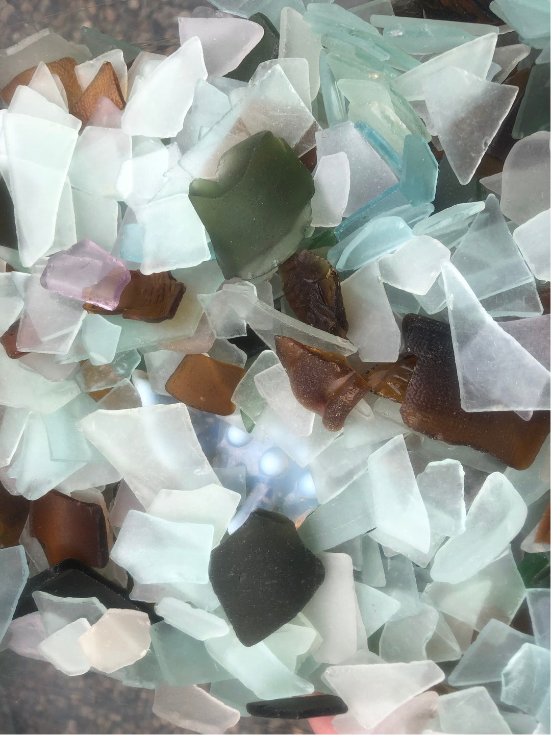 Sea Glass shards - Etsy