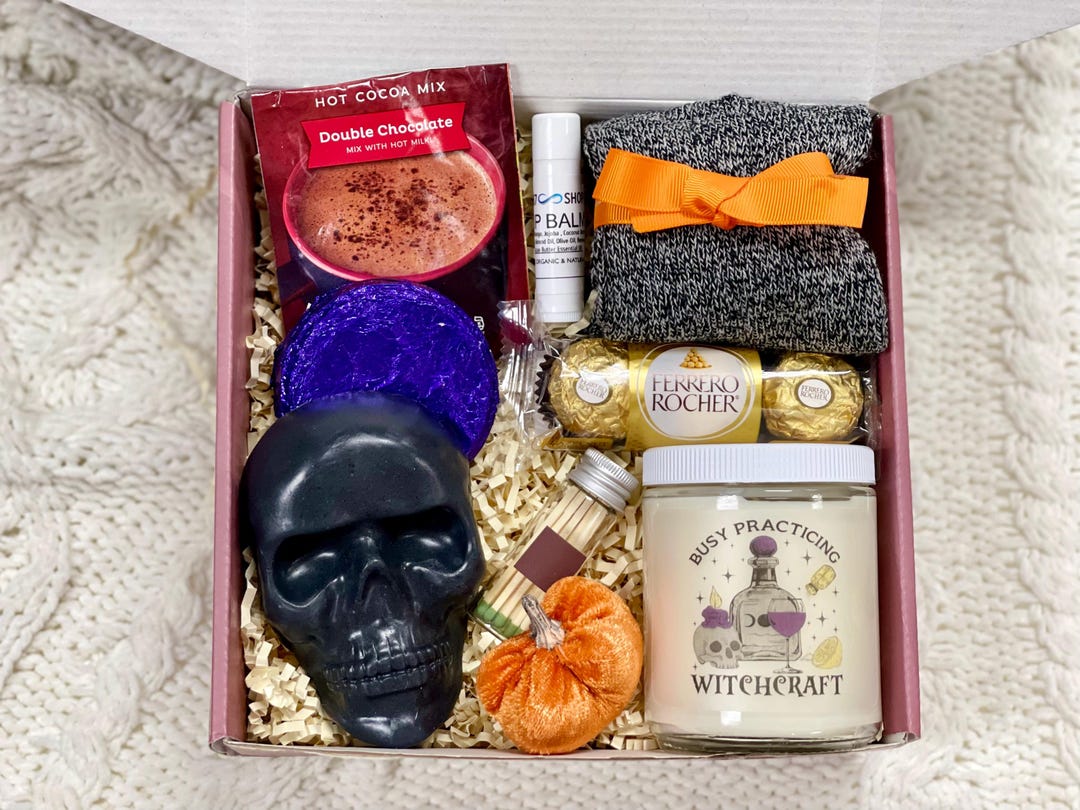 Witchy Vibes Gift Basket Halloween Self-care Box Spooky Season Gifts ...