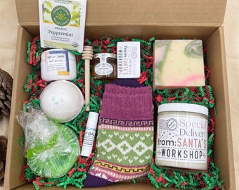 Secret Santa Gift Box - Etsy