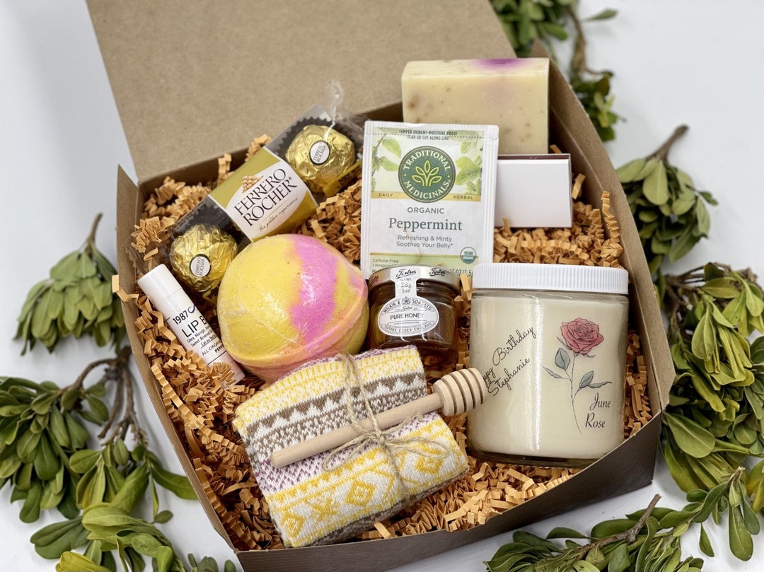 June Birthday Gift, June Birth Flower Candle, Custom Cancer Gift ...