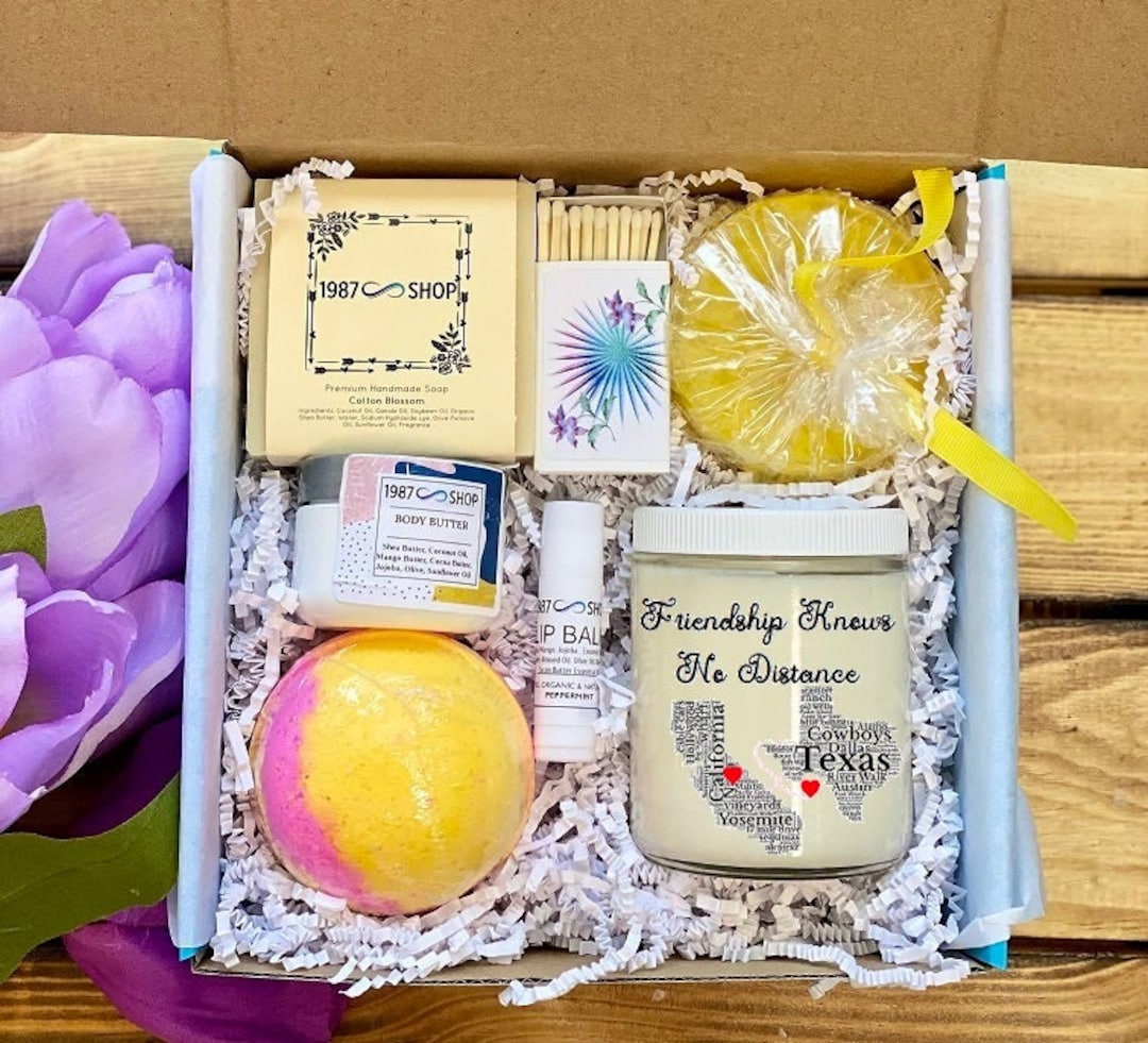 State to State Gift, Personalized Gift, Spa Gift Box for Her, Gift for ...