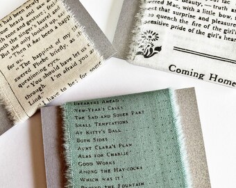 Hand Torn Fabric Strips Quilt Block Pattern From Moda Love | Etsy