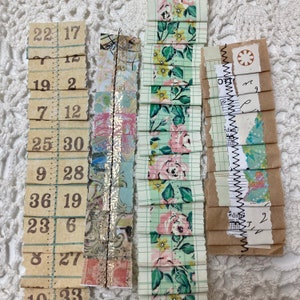 Paper Ruffle Variety Pack of 20, Junk Journal Embellishments ...