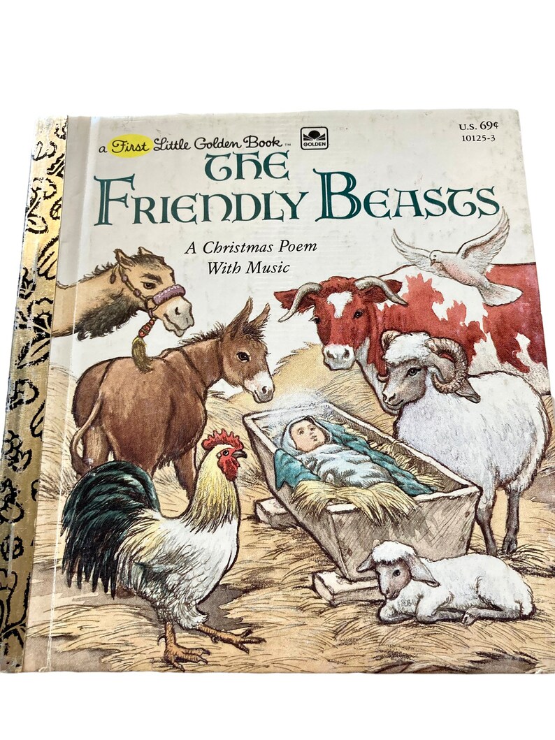 Little Golden Books, Small Size, 2 Titles, for Junk Journals, Children ...