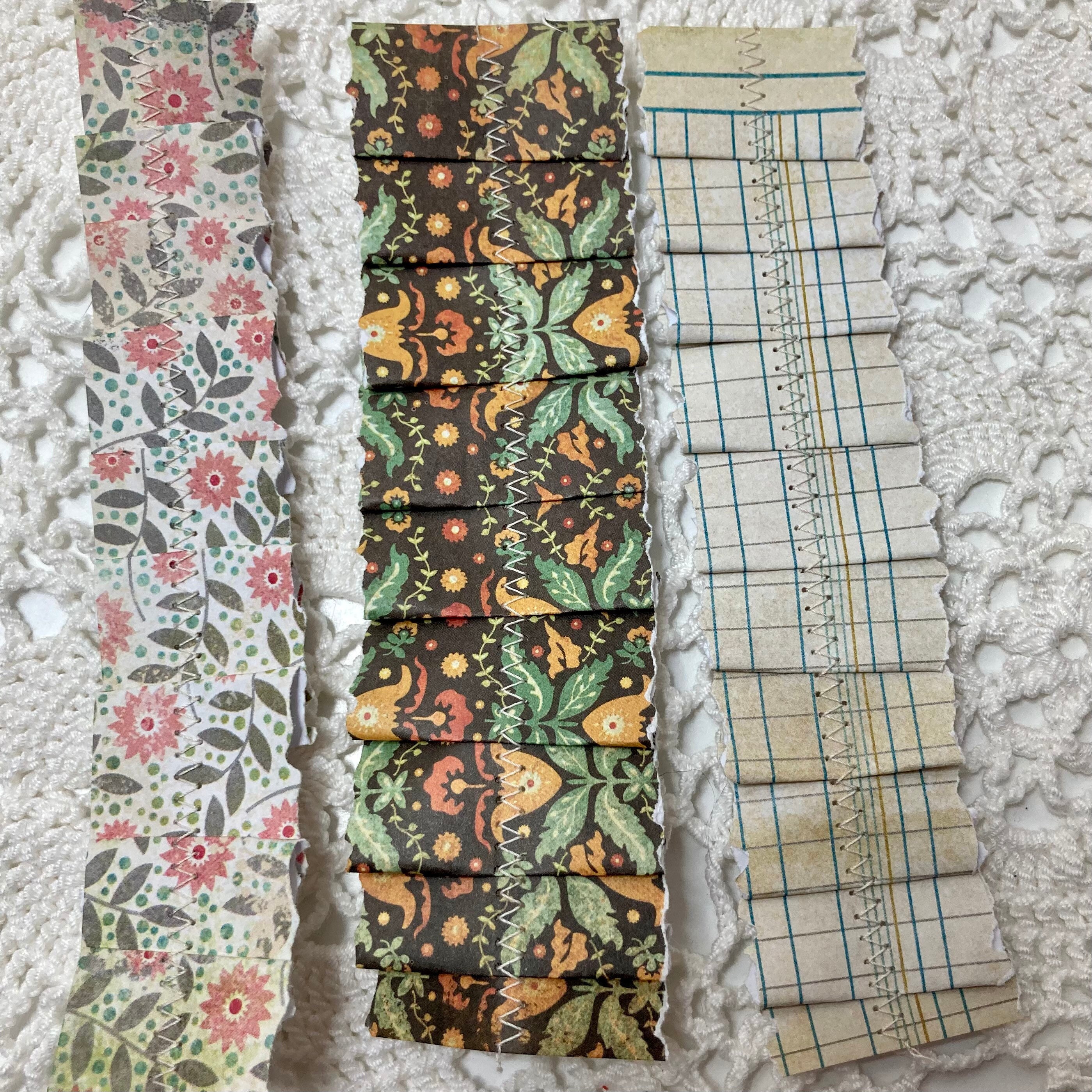 Paper Ruffle Variety Pack of 20, Junk Journal Embellishments ...