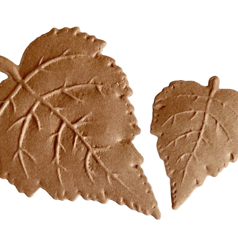 Tim Holtz Leaf Impresslits Die Cuts Fall Colors Junk | Etsy