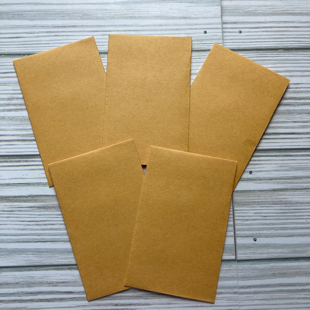 5 Coin Envelopes, Heavy Duty Kraft, 2 1/4" X 3 1/2", Junk Journal ...