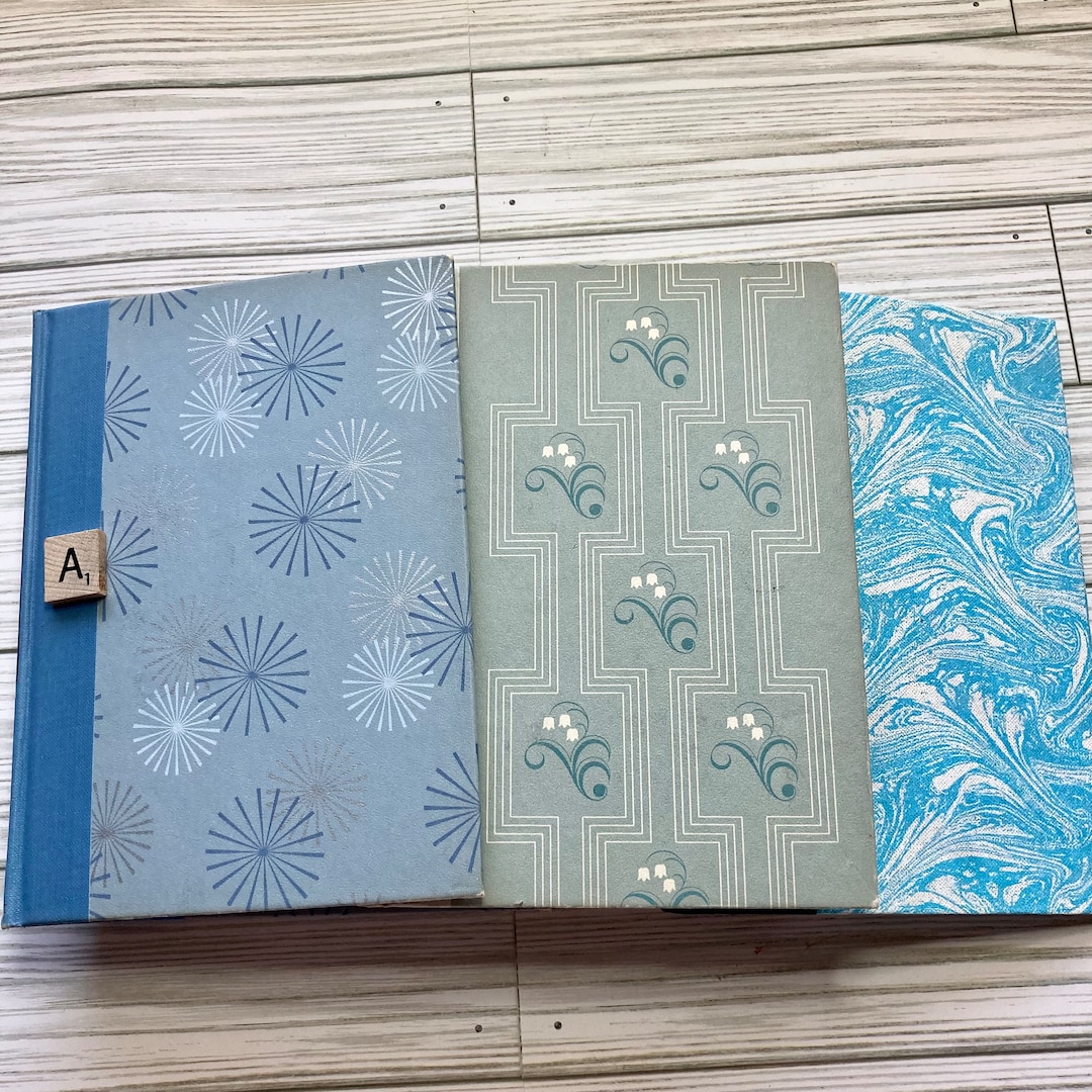 Set of 3 Reader's Digest Book Covers for Journals, Text Blocks Removed ...