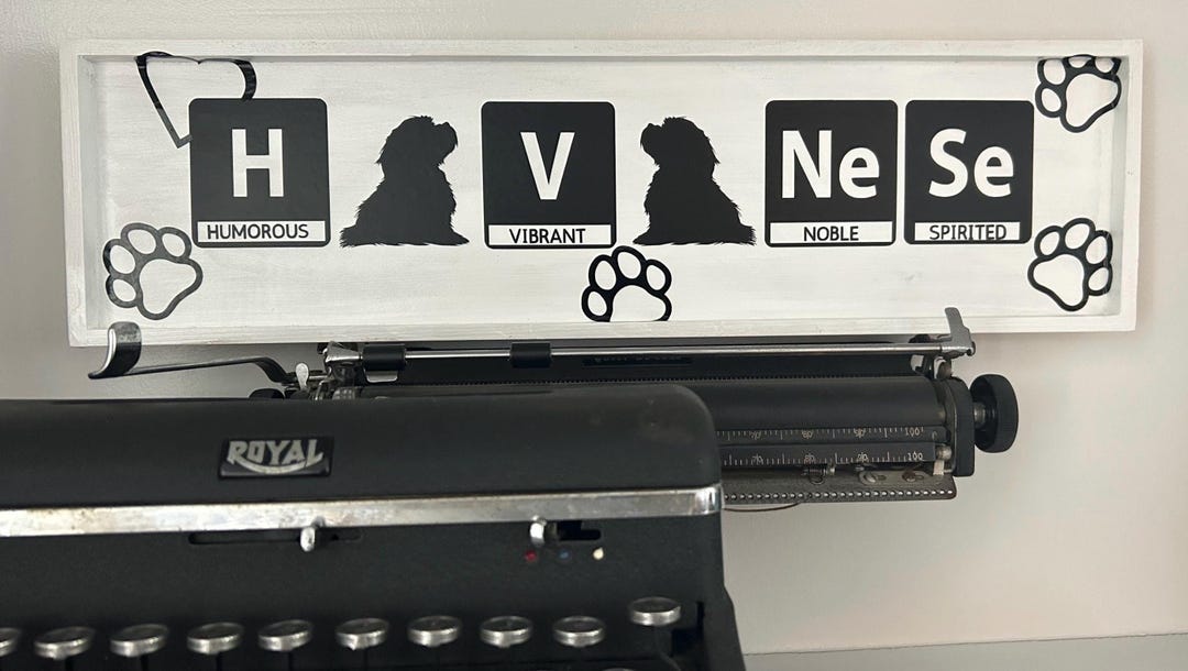 Havanese Sign, Adorable Dog Sign, Farmhouse Sign - Etsy