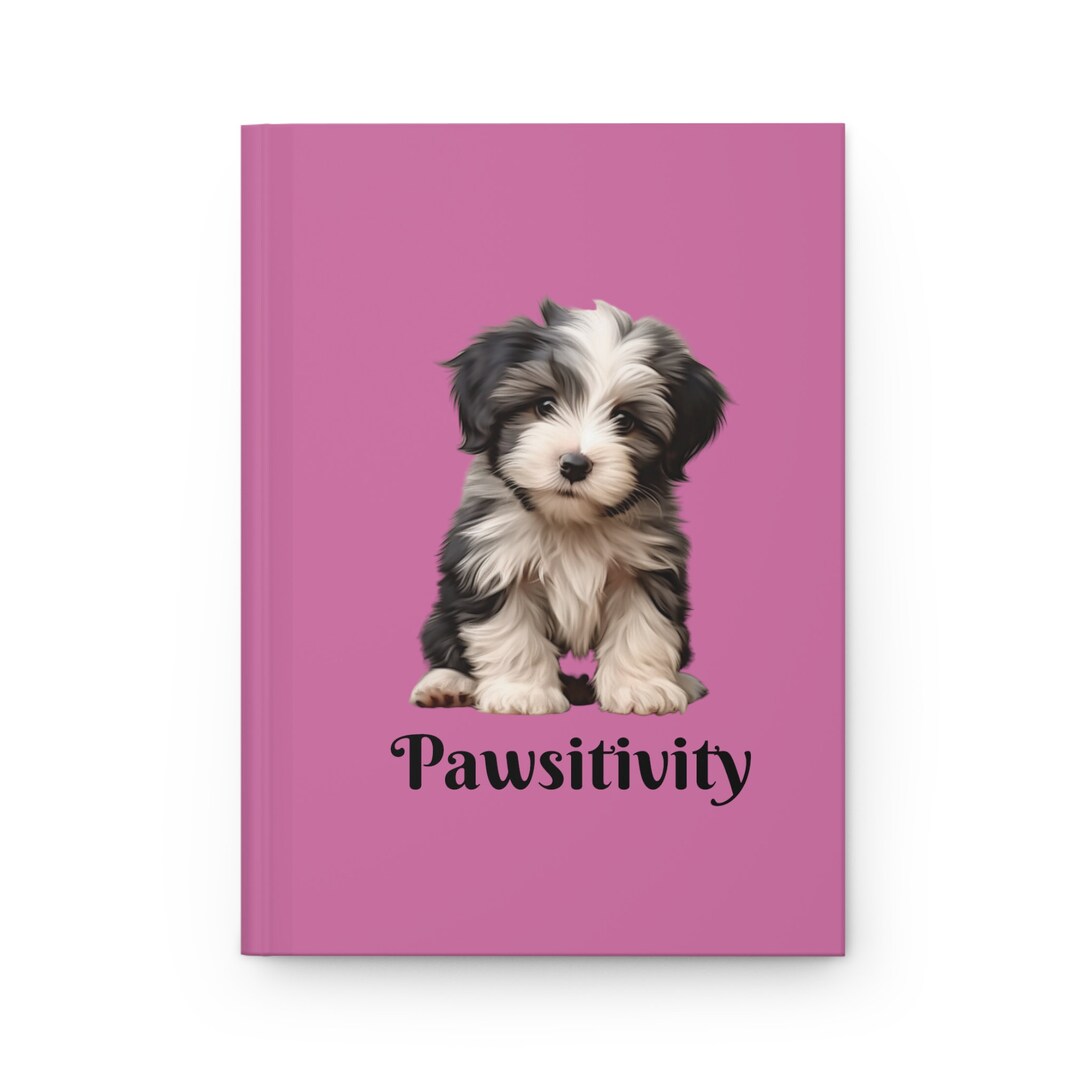 Hardcover "pawsitivity" Journal - Etsy