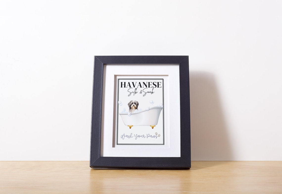 Personalized Havanese Dog Theme Sign Home Accent Gift Idea Havanese Dog ...