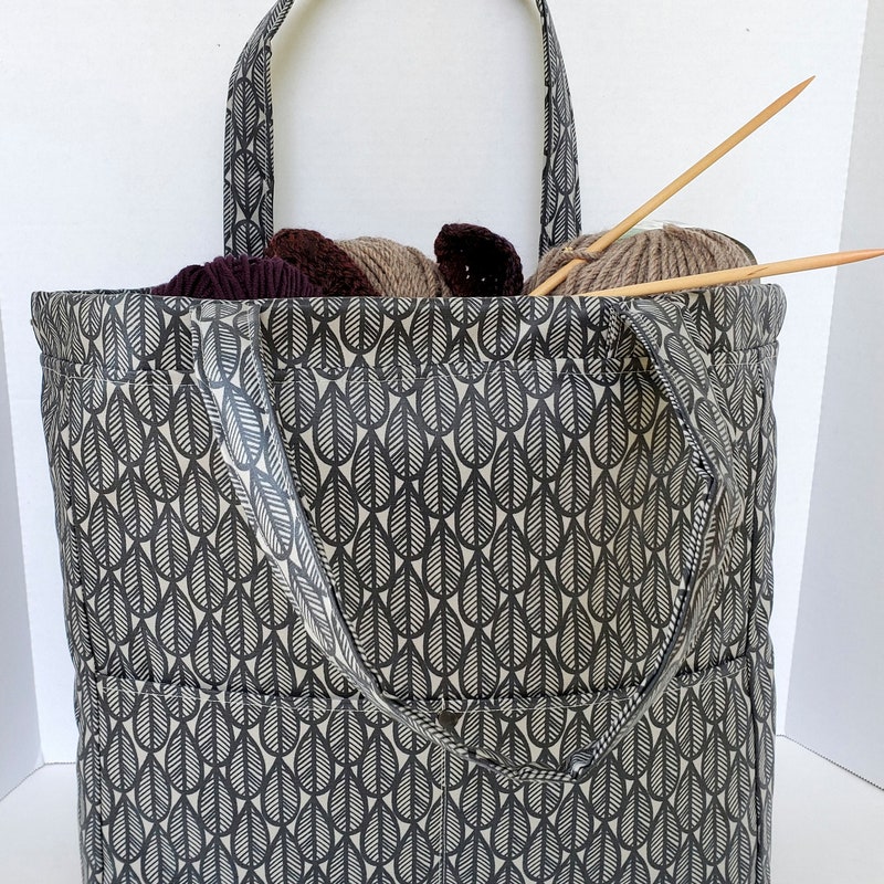 Knitting Tote - Etsy