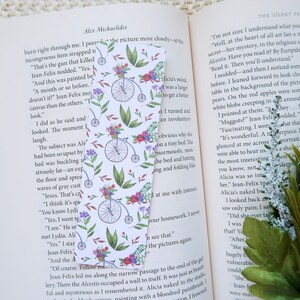 Bicycle Bookmark Double-sided 1mm Thick Handmade in Canada High-wheeler ...
