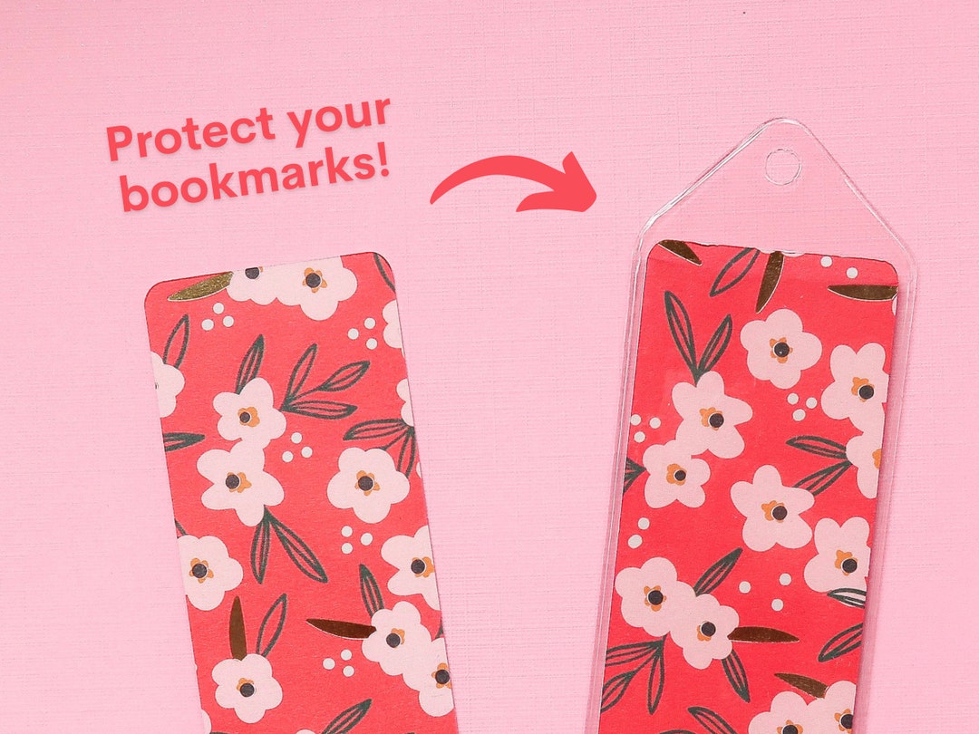Protective Vinyl Sleeve for Bookmarks • Bookmark Protectors • Made for ...