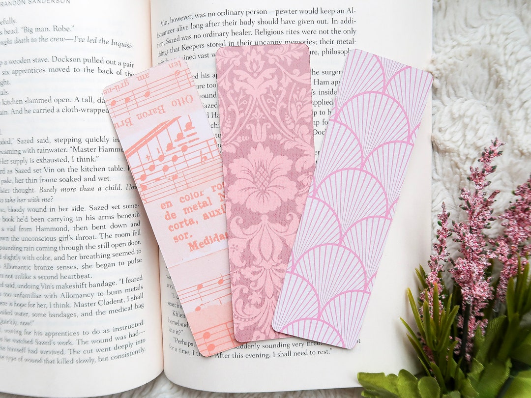 Vintage Bookmark Double sided 1mm Thick Handmade In Etsy vintage-bookmark-double-sided-1mm-thick-handmade-in-etsy