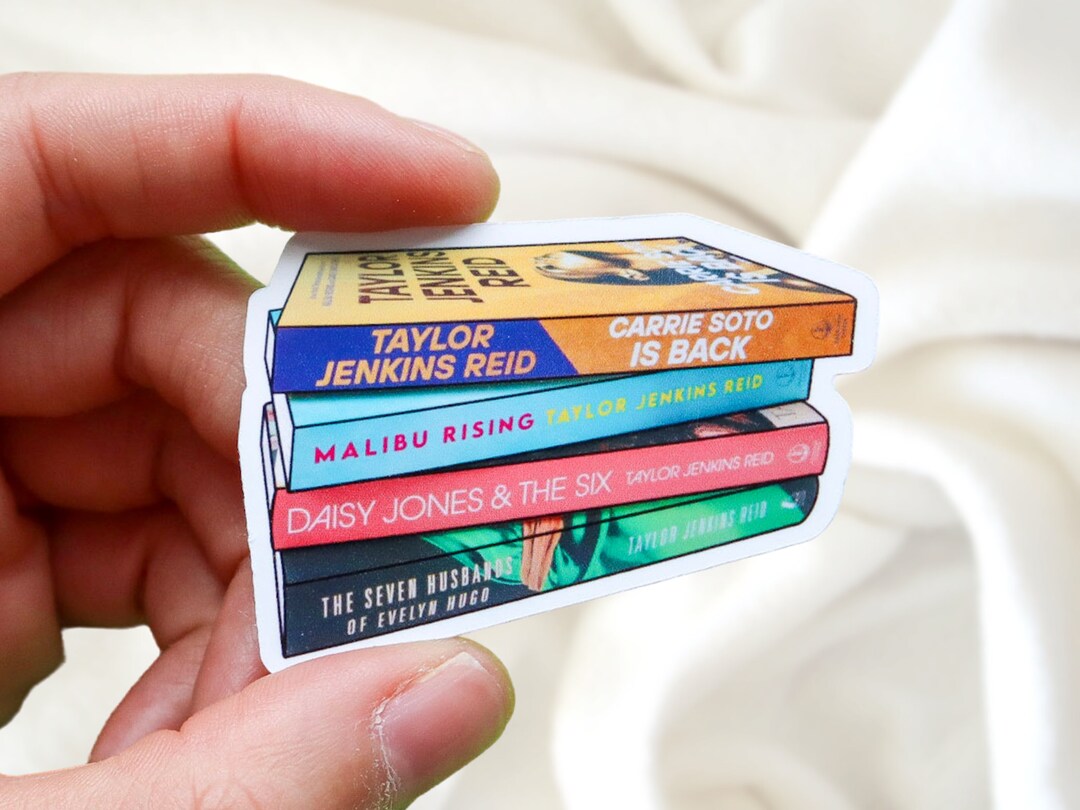 Taylor Jenkins Reid 2in Vinyl Sticker Gift for Book Lover Evelyn Hugo ...