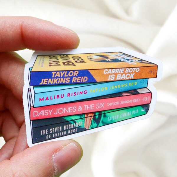 Taylor Jenkins Reid Book Sticker - Etsy