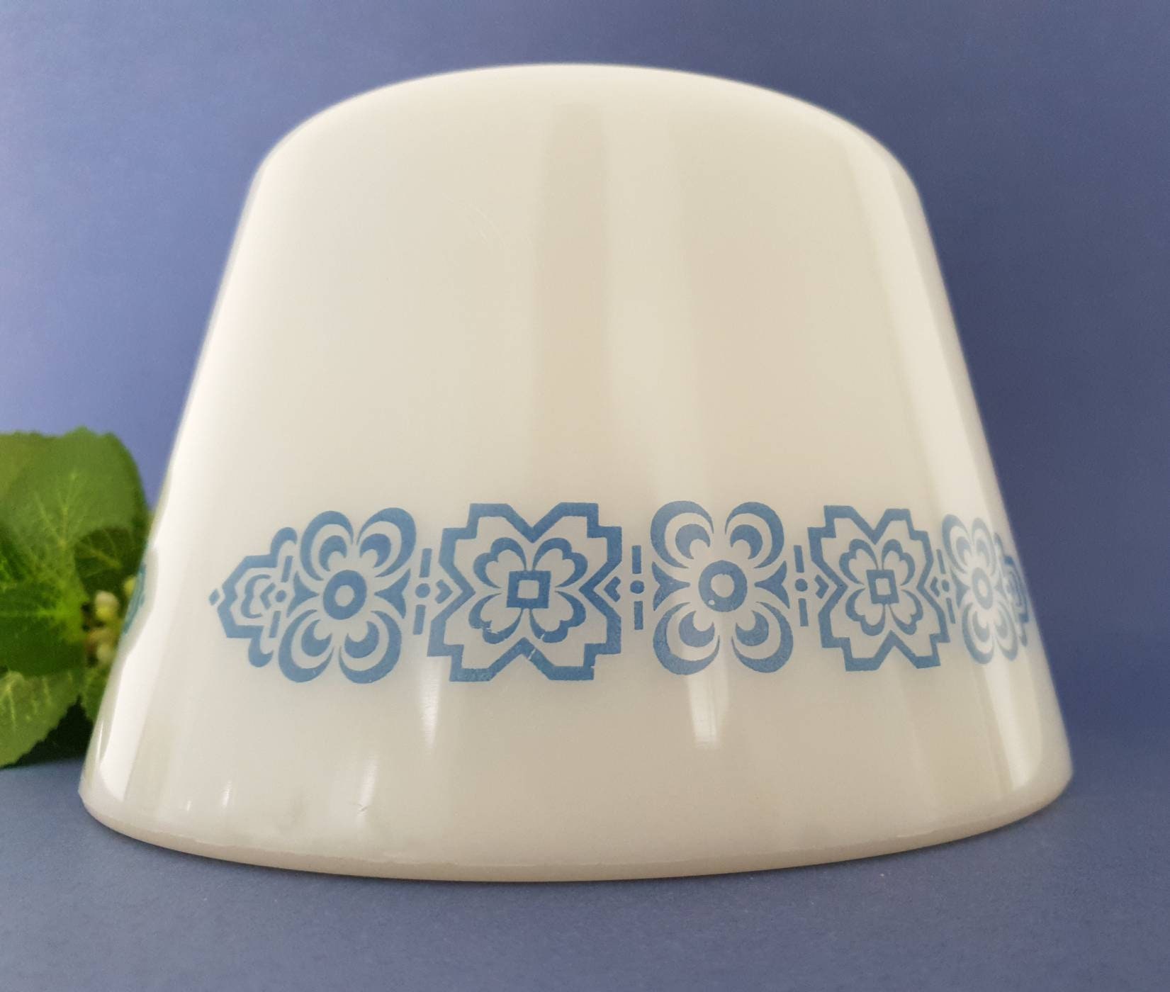 Vintage German Schott Mainz Jena Glass Opal Glass Blue - Etsy