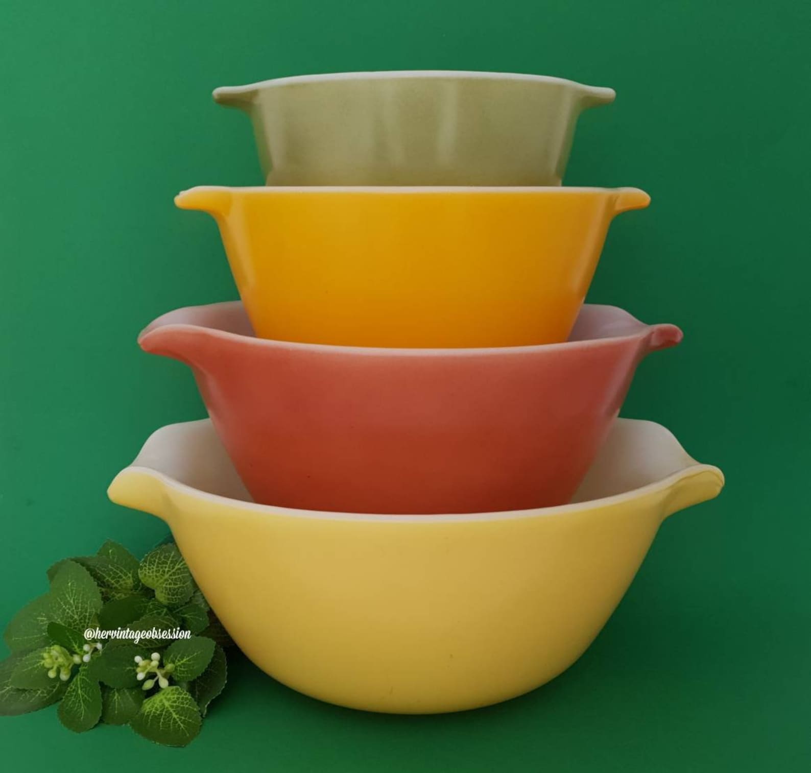 Rare Vintage Anchor Hocking Fire King 'colonial - Etsy