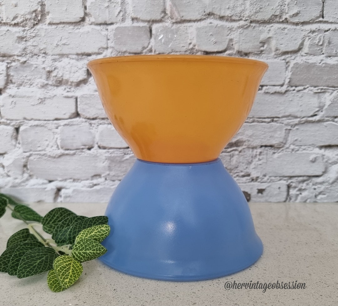 Vintage Agee Australian Pyrex Sprayware Colourware 5" Mixing Nesting ...