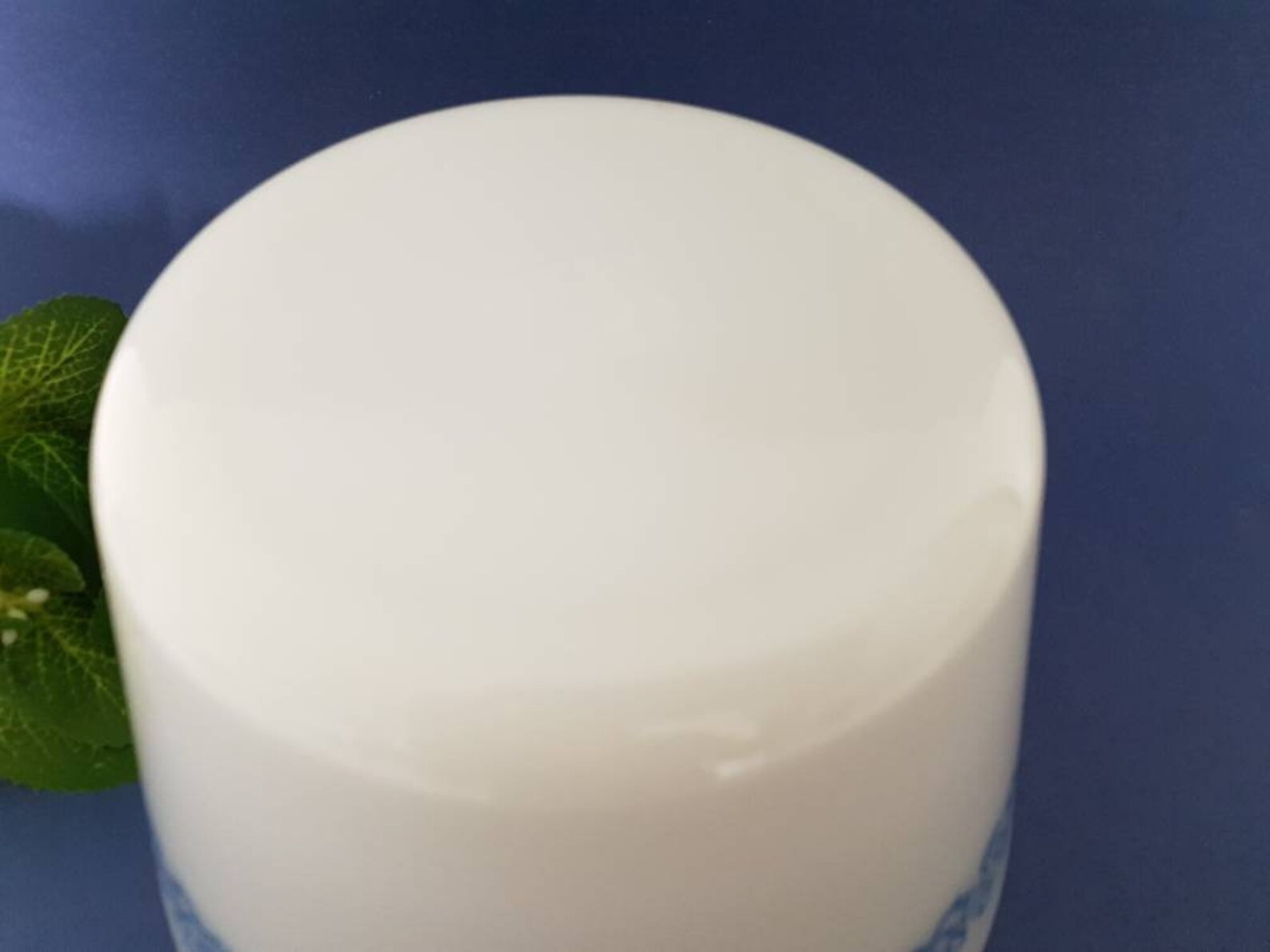 Vintage German Schott Mainz Jena Glass Opal Glass Blue - Etsy