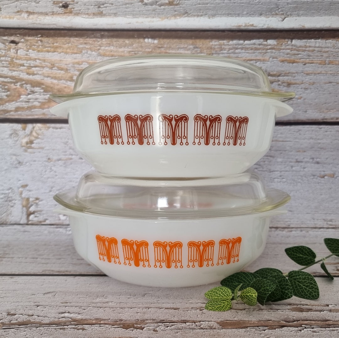 Vintage Australian Pyrex Ovenware 2.25L Round Casserole & Lid - Etsy